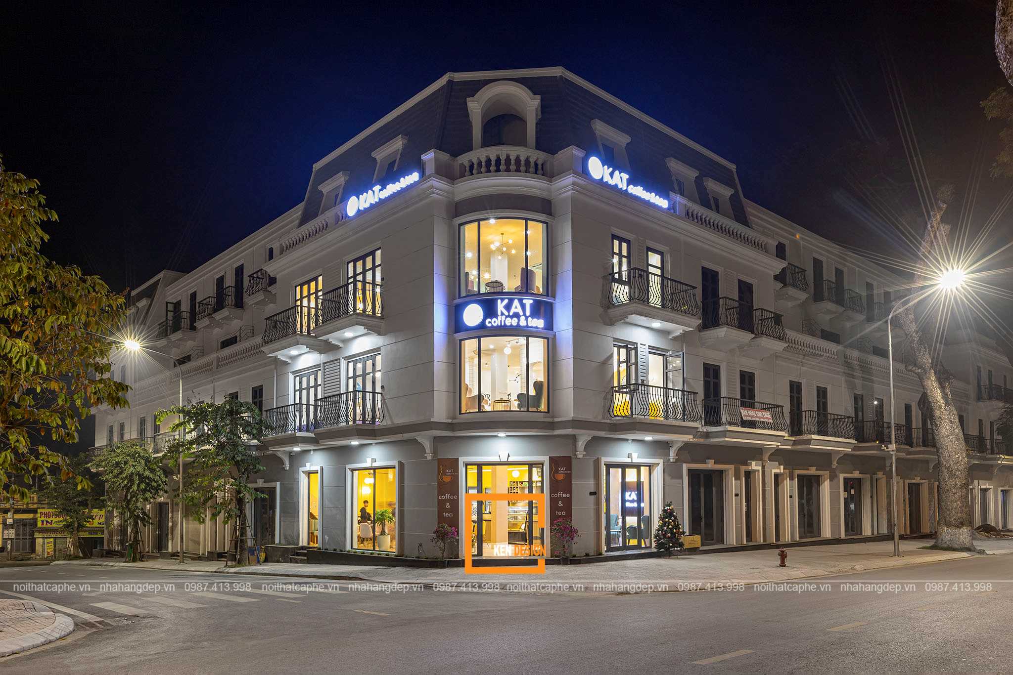 Construction of KAT Coffee Vincom Phu Tho - Modern and Youthful Style ...